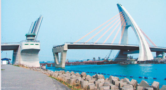 First drawbridge in Taiwan inaugurated - Taiwan Today