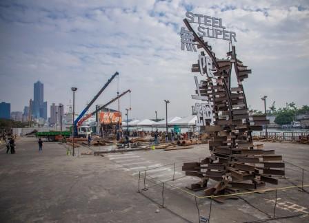 Steel sculpture fest kicks off in Kaohsiung - Taiwan Today