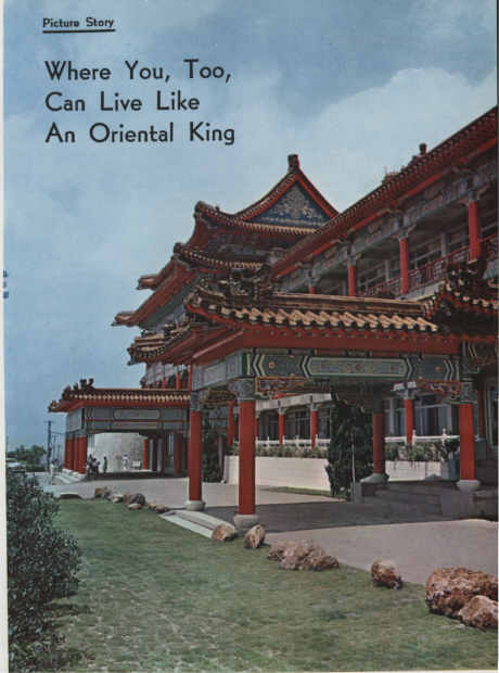 Where you, too, Can live like an Oriental King - Taiwan Today