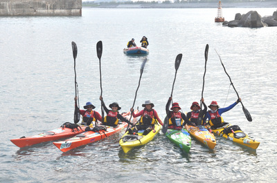 Intrepid paddlers - Taiwan Today
