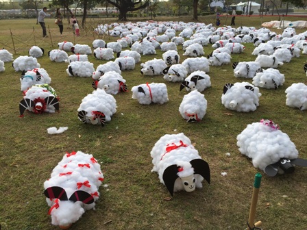 Sheep art - Taiwan Today
