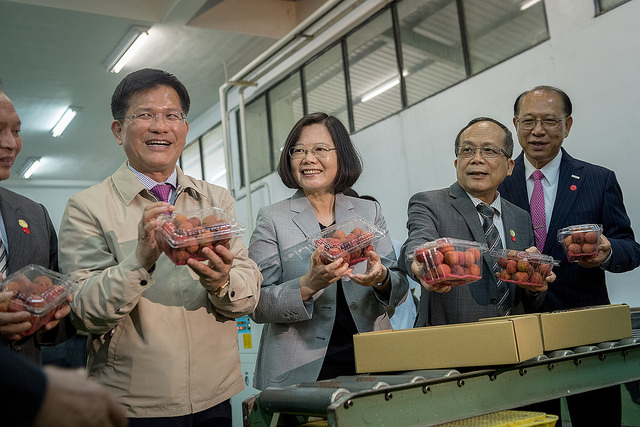 Tsai touts Taiwan’s New Agriculture program in Taichung - New ...