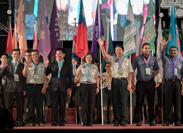 President Tsai opens National Scout Jamboree in Taichung - New ...