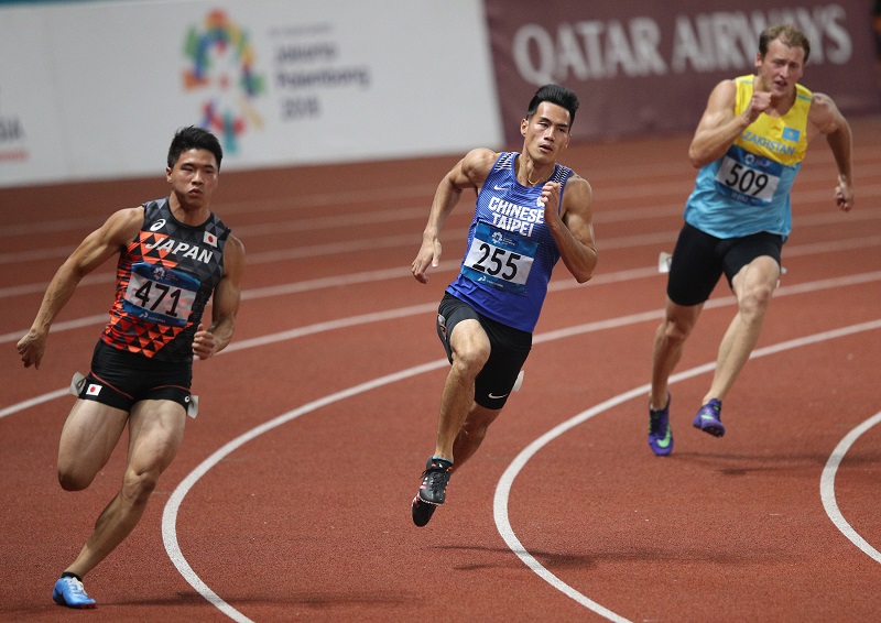 Selisih Seperseribu Detik, Yang Chun-han Raih Perak Cabang Atletik ...