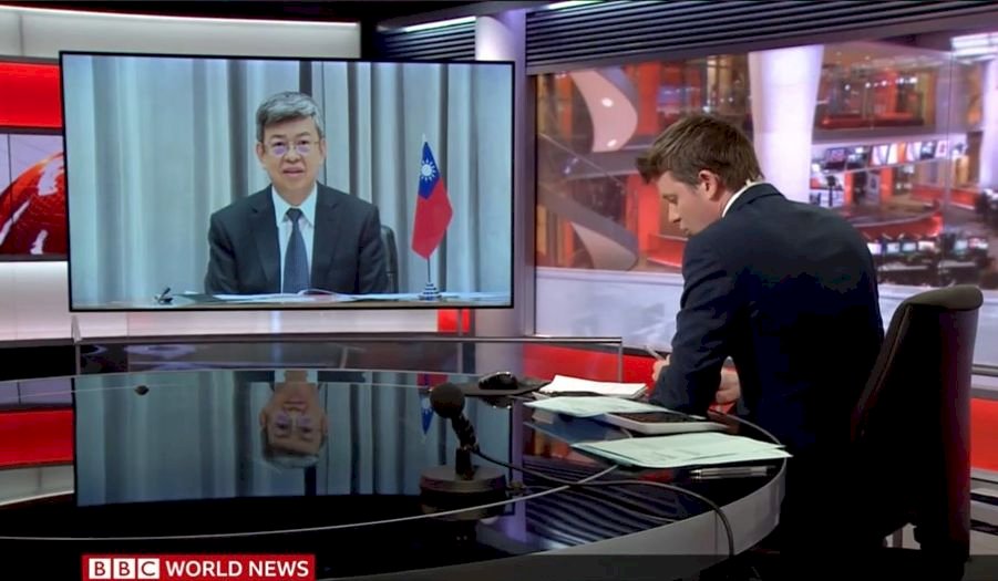 VP Chen talks Taiwan Model for combating coronavirus with BBC - New ...