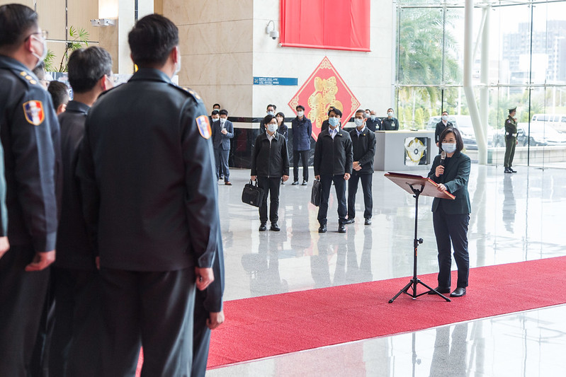 President Tsai lauds Taiwan’s military intelligence officers - Taiwan Today