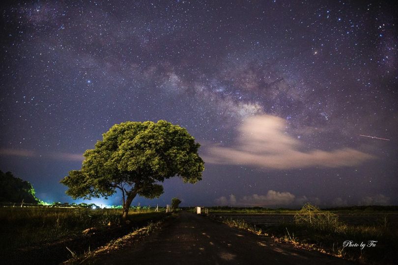 Impresionante imagen de la Vía Láctea en la costa este de Taiwan ...