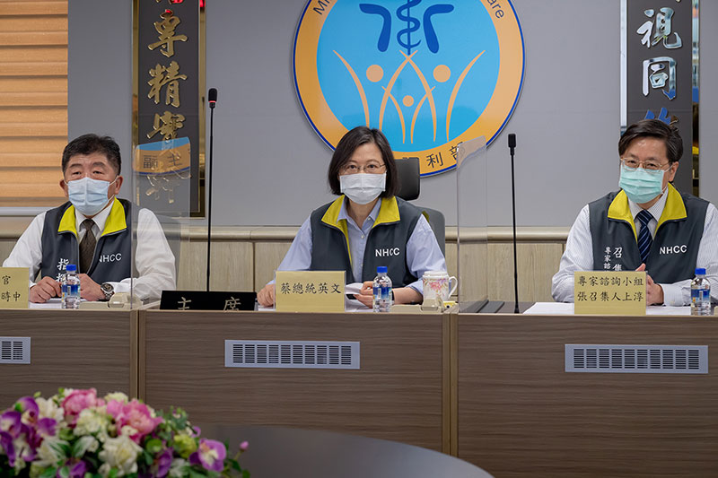 President Tsai announces new measures to combat COVID-19