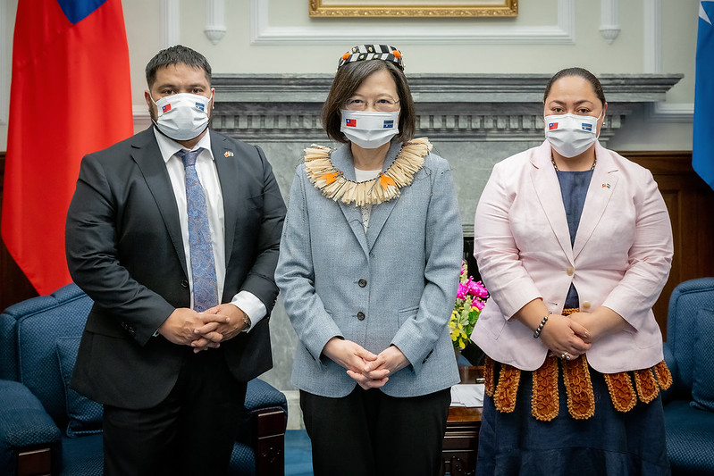 President Tsai receives Nauru President Kun, reiterates commitment to ...
