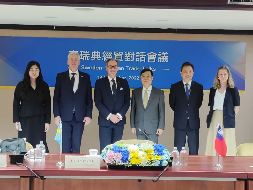 Taiwan-Sweden trade talks wrap up in Taipei - Taiwan Today