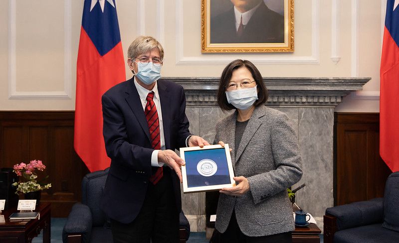 Tsai receives CSIS delegation, pledges to expand Taiwan-US ties ...