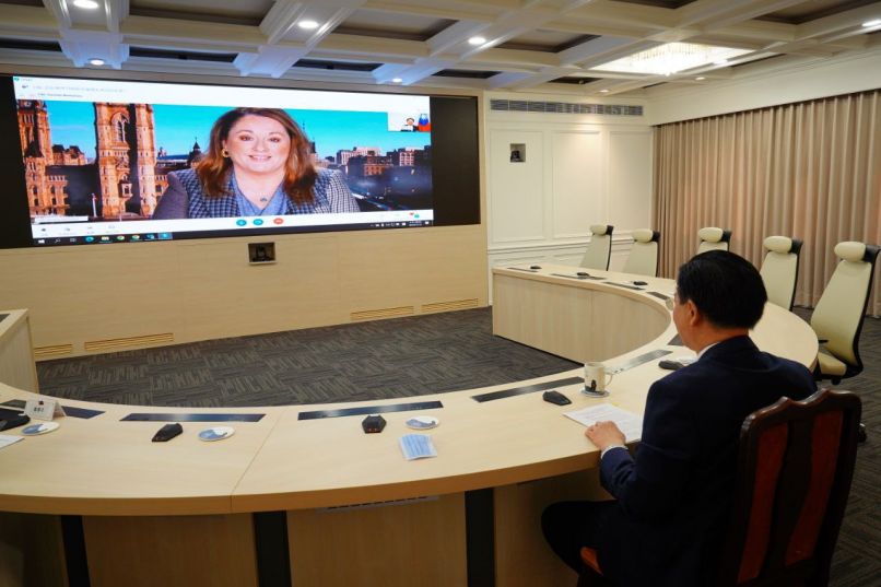 Foreign Minister Wu gives exclusive interview to Canada Broadcasting ...