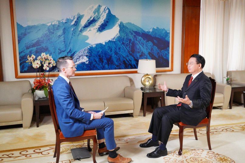 MOFA Minister Wu gives exclusive ABC interview - Taiwan Today
