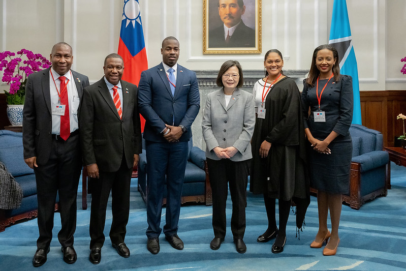Tsai receives St. Lucia foreign minister, pledges to deepen bilateral ...