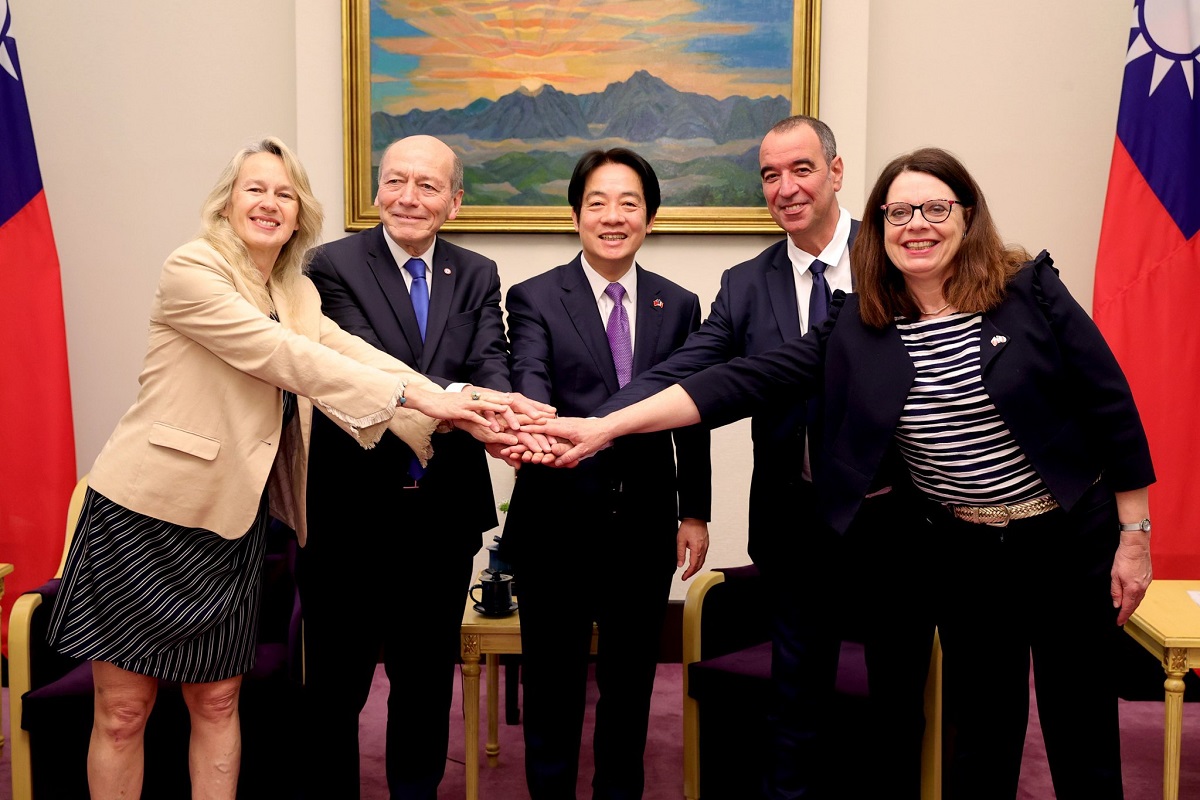 Quatre députés français reçus par le vice-président Lai, l’amitié entre ...