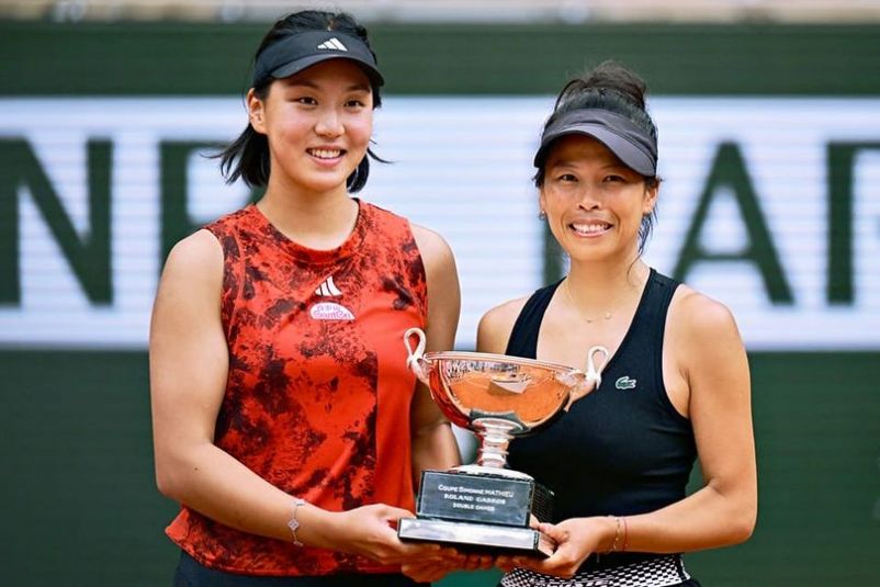 Taiwan player wins the French Open women’s doubles - Taiwan Today