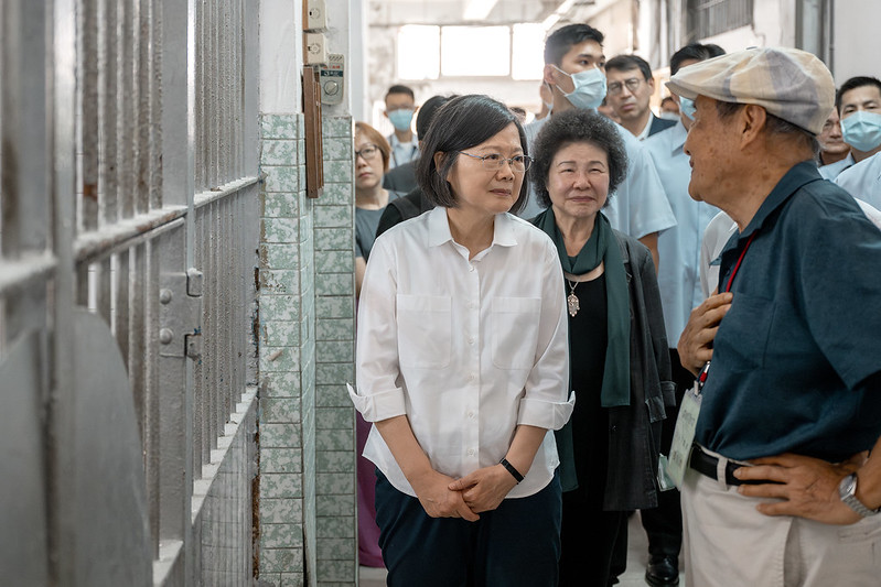 President Tsai visits New Taipei City heritage site - Taiwan Today