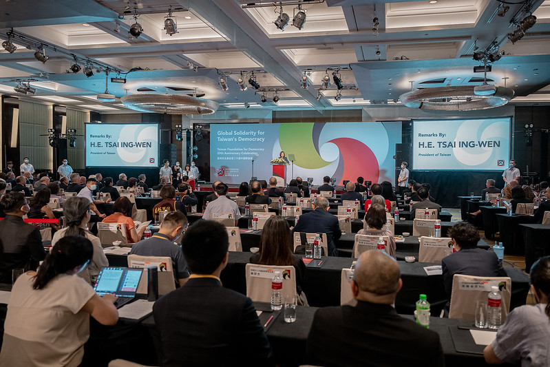 President Tsai calls for democratic unity at TFD international ...
