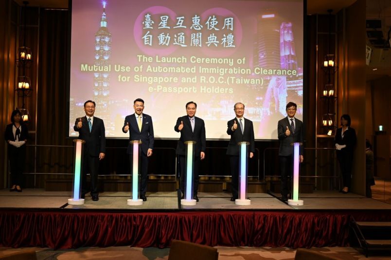 Taiwan launches e-Gate service for Singapore citizens - Taiwan Today