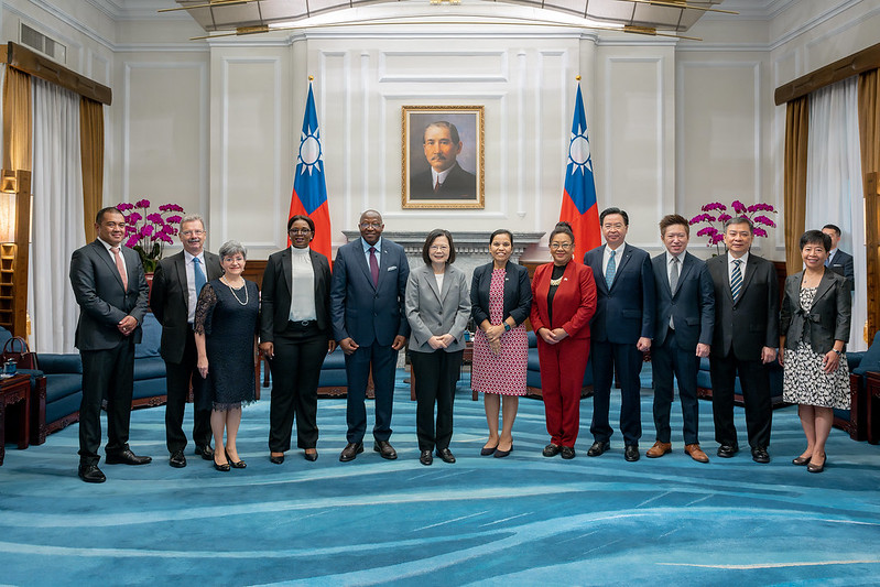 President Tsai welcomes allies’ UN representatives - Taiwan Today