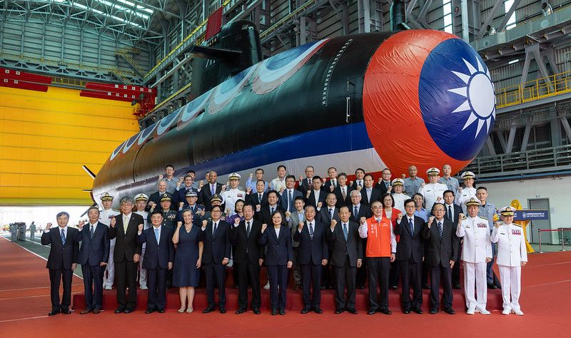 President Tsai launches Taiwan’s first indigenous submarine - Taiwan Today