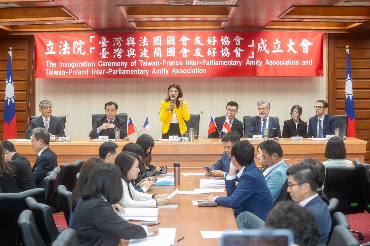 Le Yuan législatif reconstitue les groupes d’amitié parlementaire avec ...