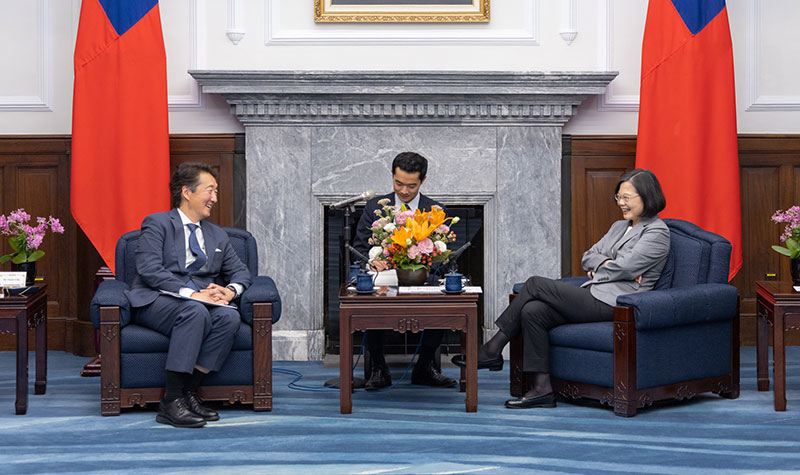Tsai Ing-wen reçoit une délégation du CSIS - Taiwan Info