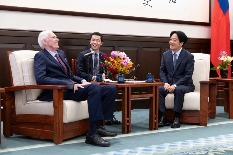 President Lai receives former AIT Chair Moriarty - Taiwan Today