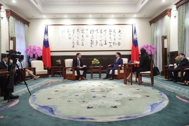 President Lai gives interview to Time Magazine - Taiwan Today