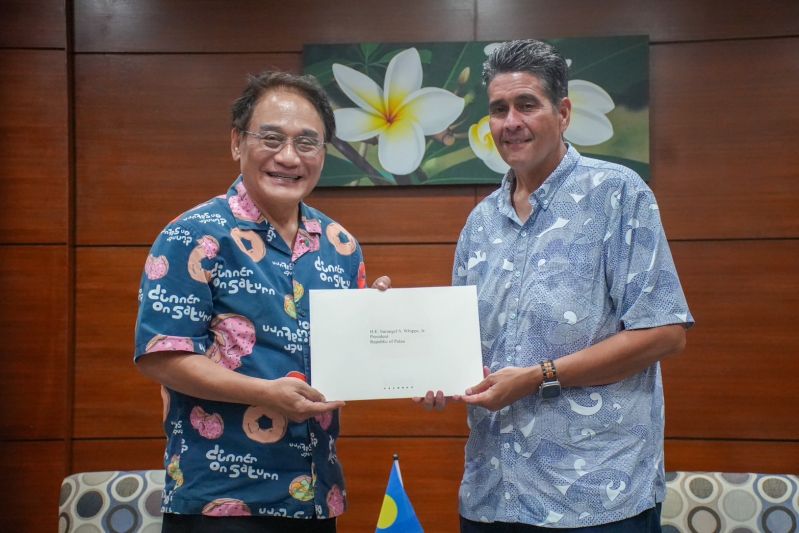 CIP minister congratulates Palau president on 30th anniversary of ...