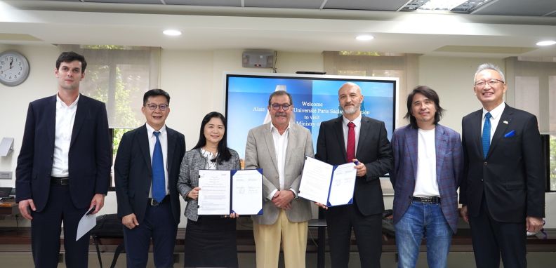 MOE, University of Paris-Saclay sign PhD scholarship agreement - Taiwan ...