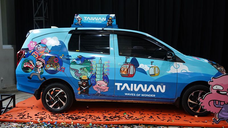 Taiwan Unveils the “Menyala Taiwan-ku” Car Branding Campaign in Jakarta ...