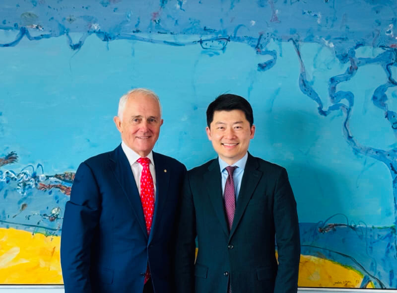 Director General David Cheng-Wei Wu Met with the Hon. Malcolm Turnbull ...