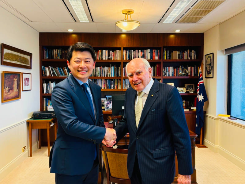 Director General David Cheng-Wei Wu Met with the 25th Prime Minister of ...