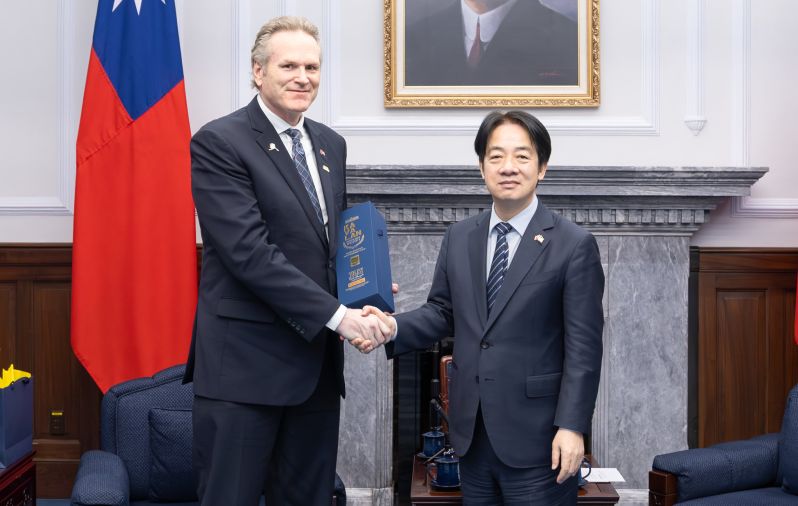 President Lai receives Alaska governor - Taiwan Today