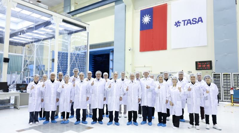 President Lai reviews progress on first indigenous satellite ...