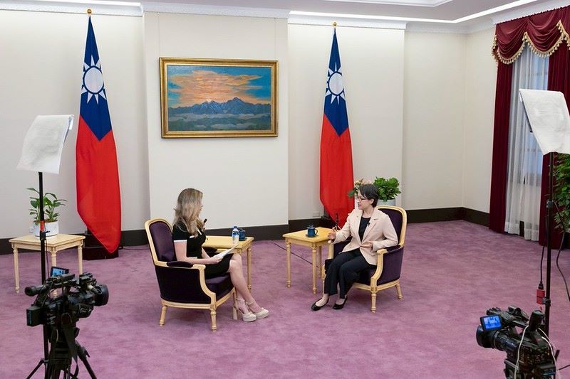 VP Hsiao gives interview to US media - Taiwan Today