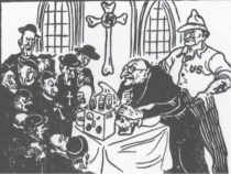 Red Cartoons Attack Church - Taiwan Today