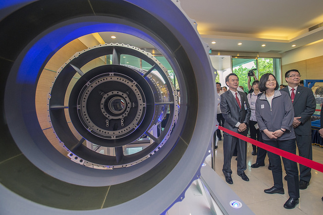 Tsai visits top aerospace firms, pledges to bolster Taiwan’s defense ...